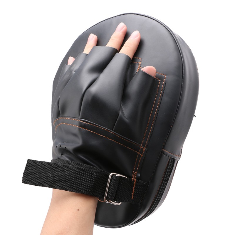 Adults Kick Boxing Gauntlet Boxing Gloves MMA PU Karate Muay Thai Free ...