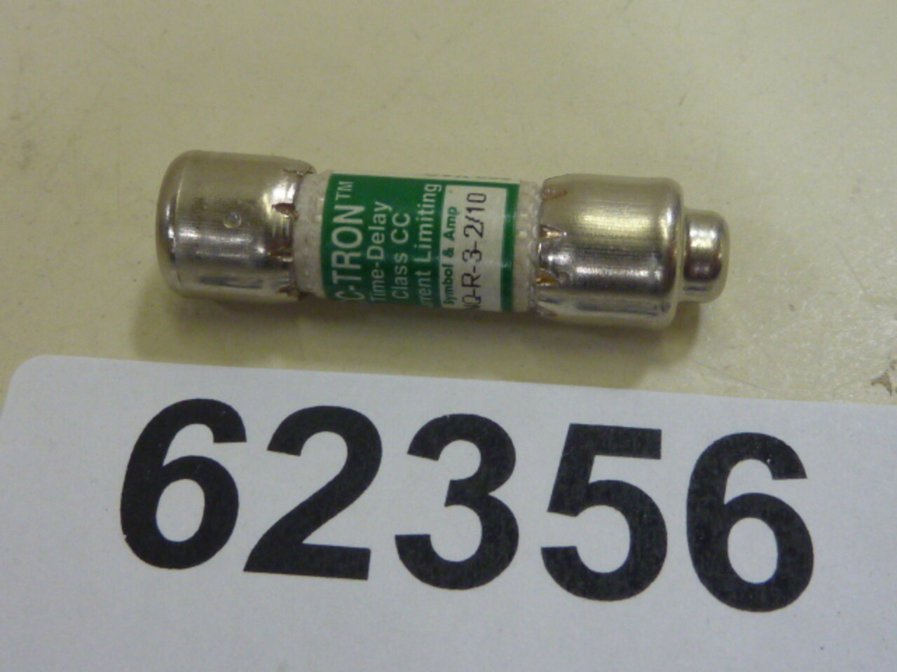 TRON / BUSSMANN 3 2/10 Amp Fuse FNQ-R-3-2/10 Used #62356 | eBay