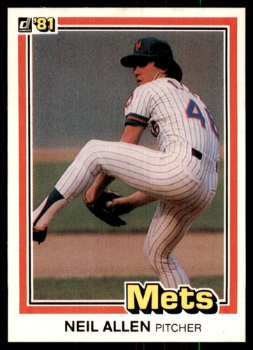 1981 Donruss Neil Allen New York Mets #276 | eBay
