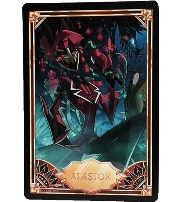 Hazbin Hotel Trading Card - Alastor Ultra Rare 03/50 - Season 1 1st ...