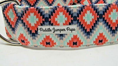Puddle Jumper Pups Dog Collar XX-Large - Multi Color - NWOT - Handmade ...