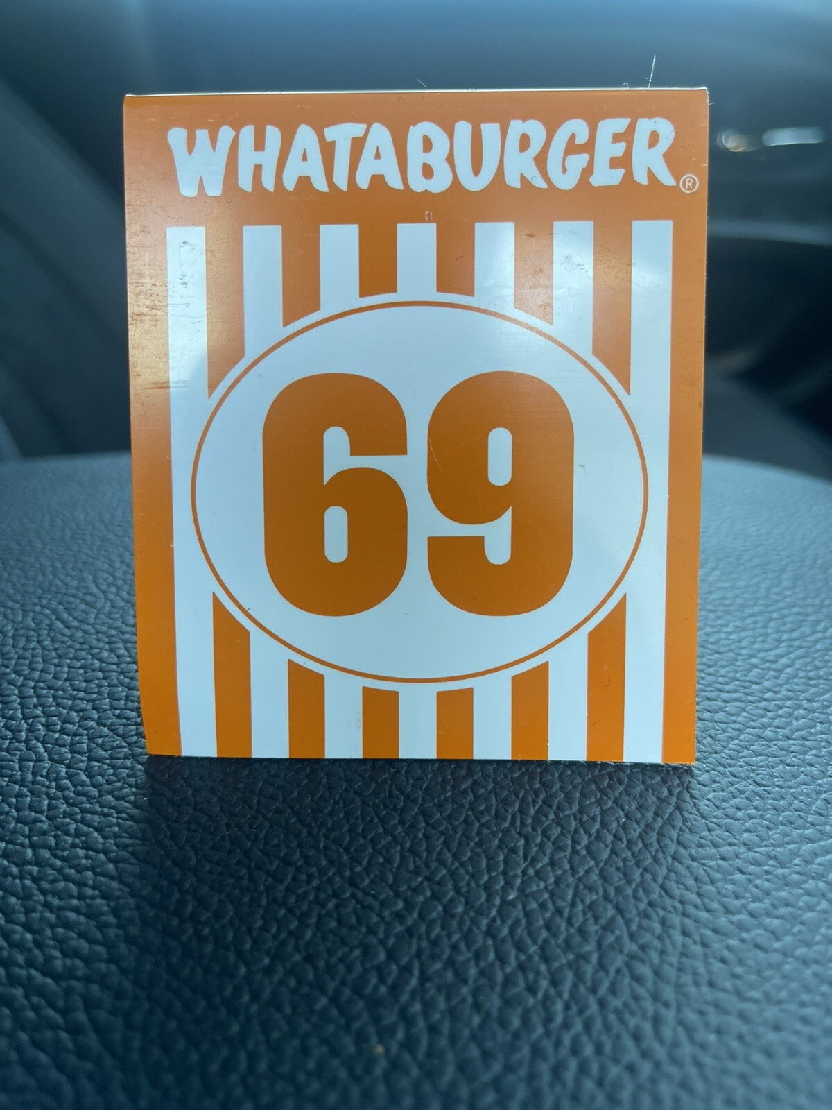 Whataburger Table Tent "69" | eBay
