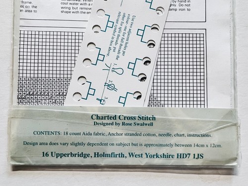 Dale Designs Needlepoise Thornton Le Dale Cottage Stitch Kit Rose ...