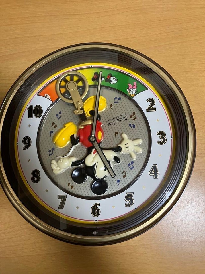 Mickey Mouse Wall Clock SEIKO Disney Time FW673B Popular item at a ...