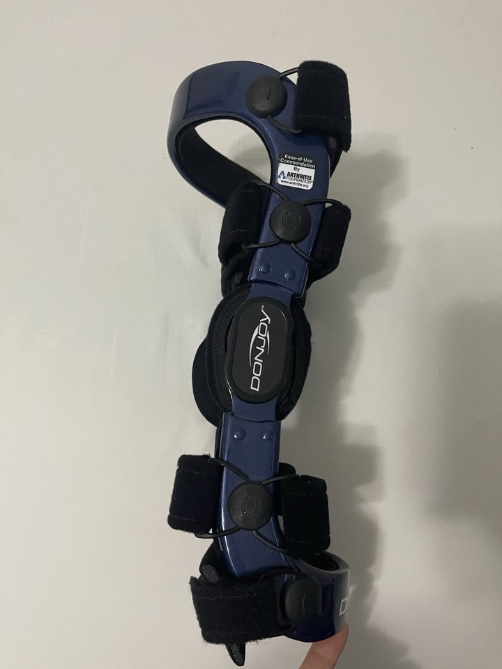 DonJoy Defiance Left Knee Brace Support Adjustable OA ACL PCL MCL CI ...