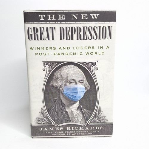 The New Great Depression Hardcover Book by James Rickards Post-Pandemic ...