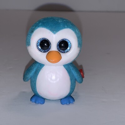 TY Beanie Boos Mini Boos Series 2- ICE CUBE Blue Penguin Collectible ...