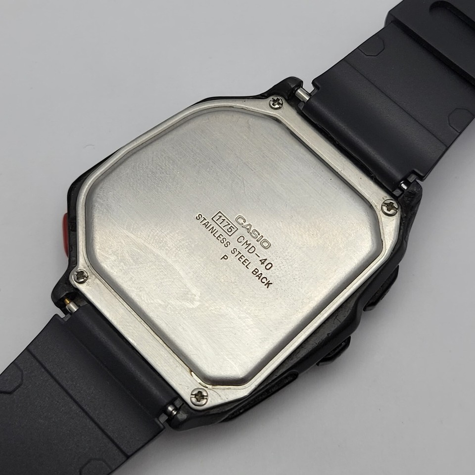 Casio CMD-40 Remote Control Digital Watch Quartz 1175 Vintage ...
