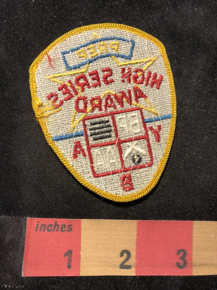 Vintage BPAA YBA PREP HIGH SERIES AWARD Bowler Patch For Bowing Shirt ...