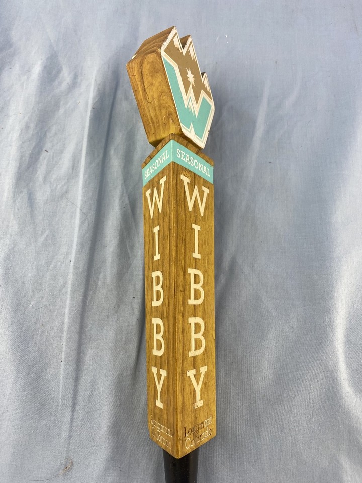 Libby Longmont Brewery Colorado Seasonal Beer Tap 3 Sided 11 inches ...