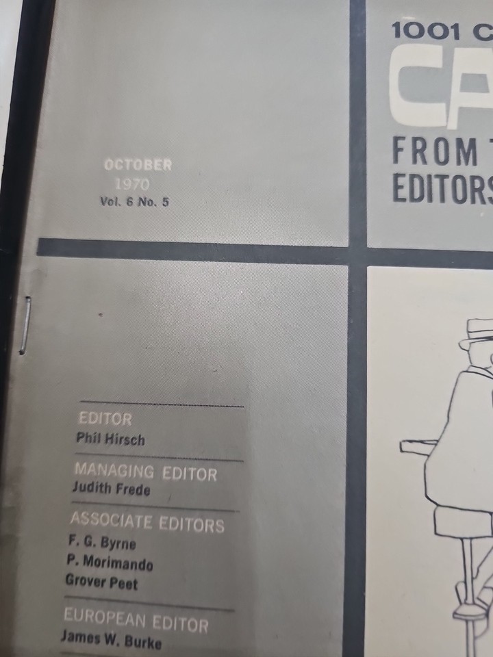 Cartoons From the Editors of Mans Magazine Oct 1970 | eBay
