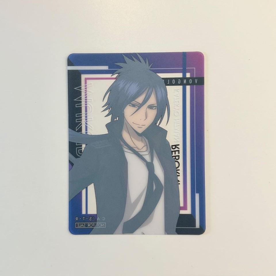 Reborn! Mukuro Rokudo Future Arc Clear Card Set of 1 Retrospective Fair ...