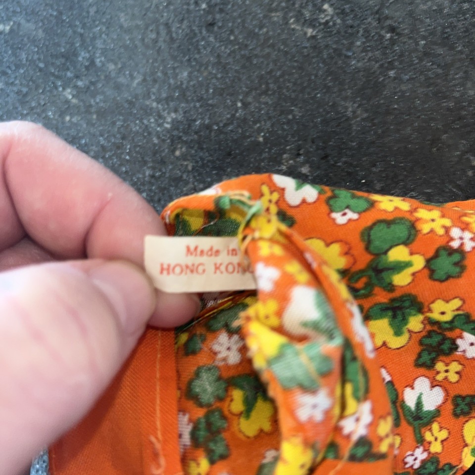 Vtg BARBIE CLONE HONG KONG Mego Mod PRINT Dress Rare 60’s | eBay Australia