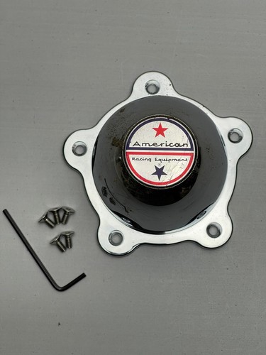 USED American Racing Chrome Wheel Center Cap W/Screws 1055001 VN105 ...