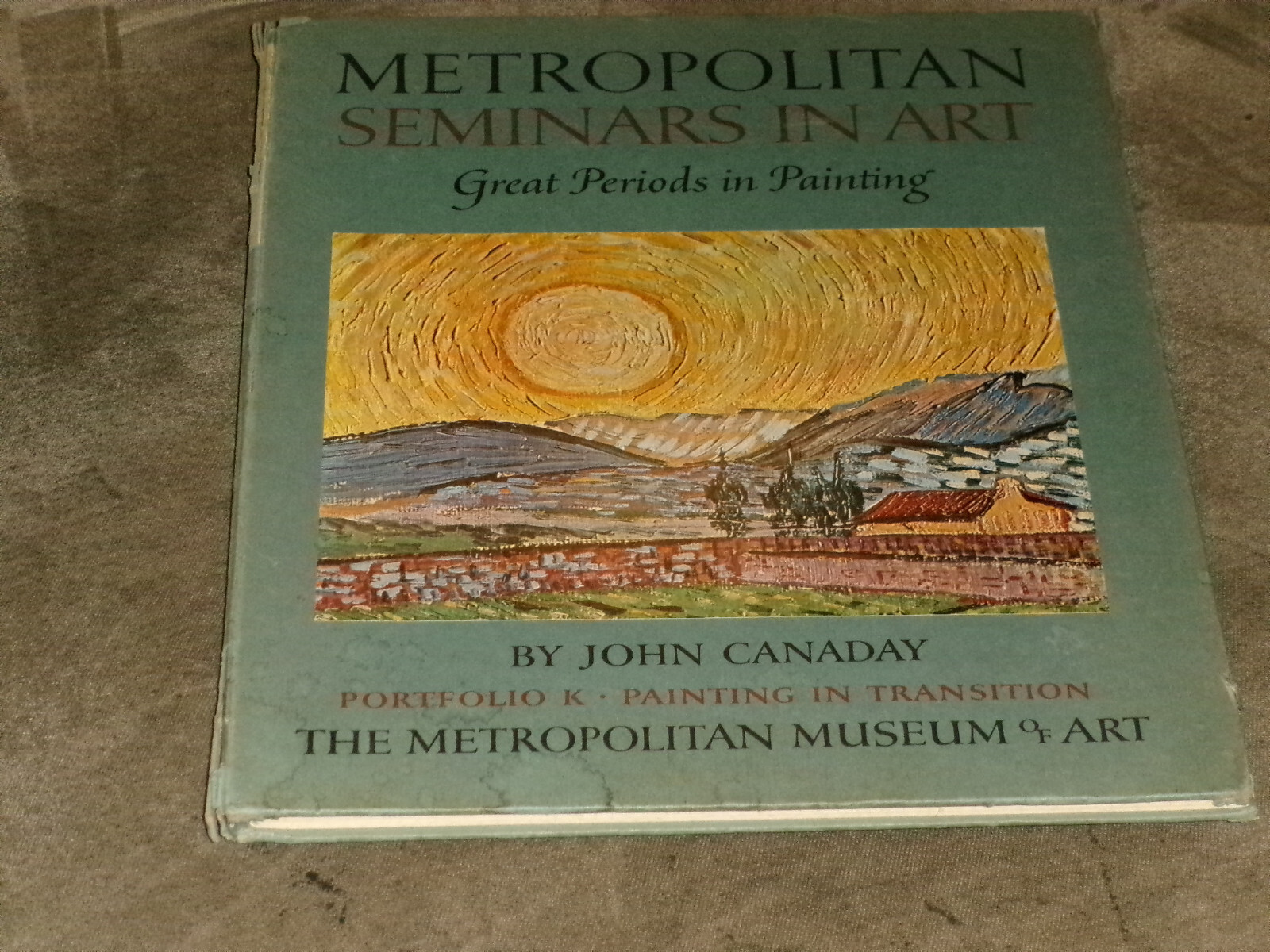 John Canaday Metropolitan Seminars in Art Portfolio K prints Hardcover ...