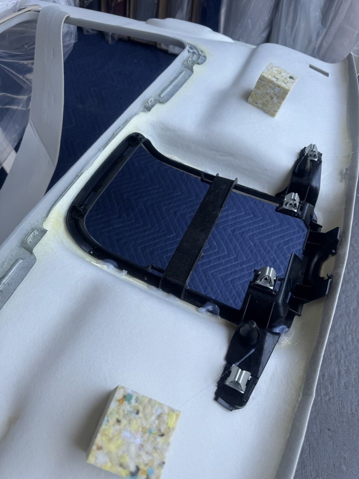 Volkswagen Golf Roof Lining Headlining Vw Mk5 Mk6 Grey/black Brand New ...