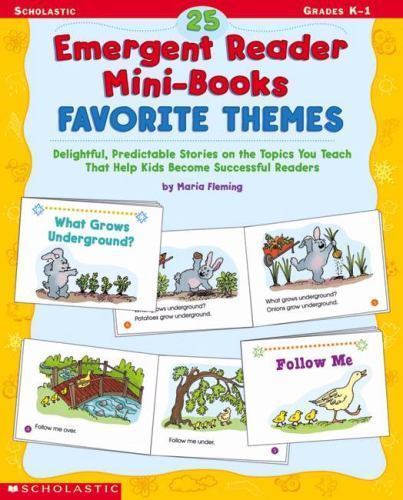 25 Thematic Mini Books for Emergent Readers by Fleming, Maria ...