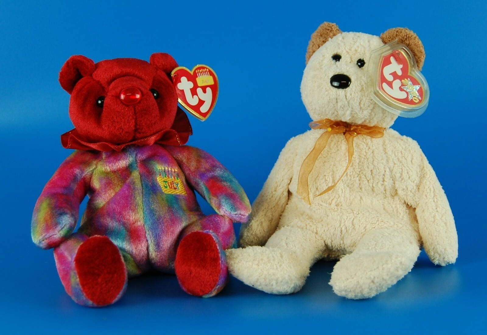 TY Beanie Babies - Huggy and July Bear - Lot of 2 | eBay