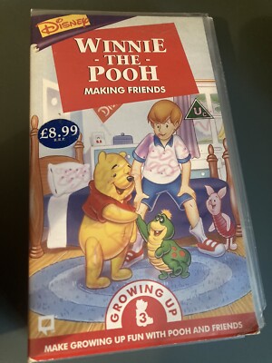 Winnie The Pooh - Growing Up 3 - Making Friends (VHS, 1996) | eBay UK