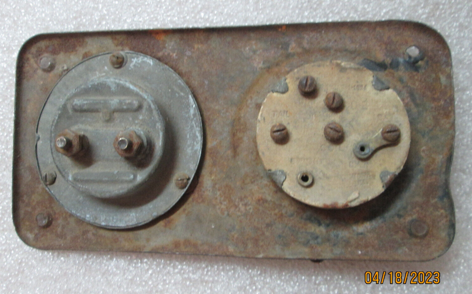 1917 - 1925 FORD MODEL T DASH IGNITION SWITCH NO KEY OEM MOTOR CAR ...