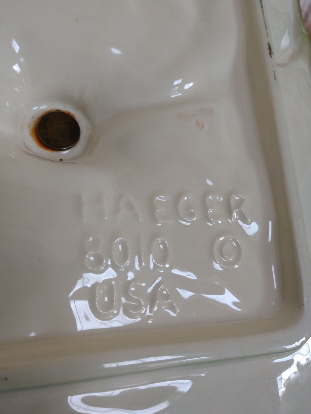 Vintage Royal Haeger 8010 Two Part Dish Green And White Floral Handled ...