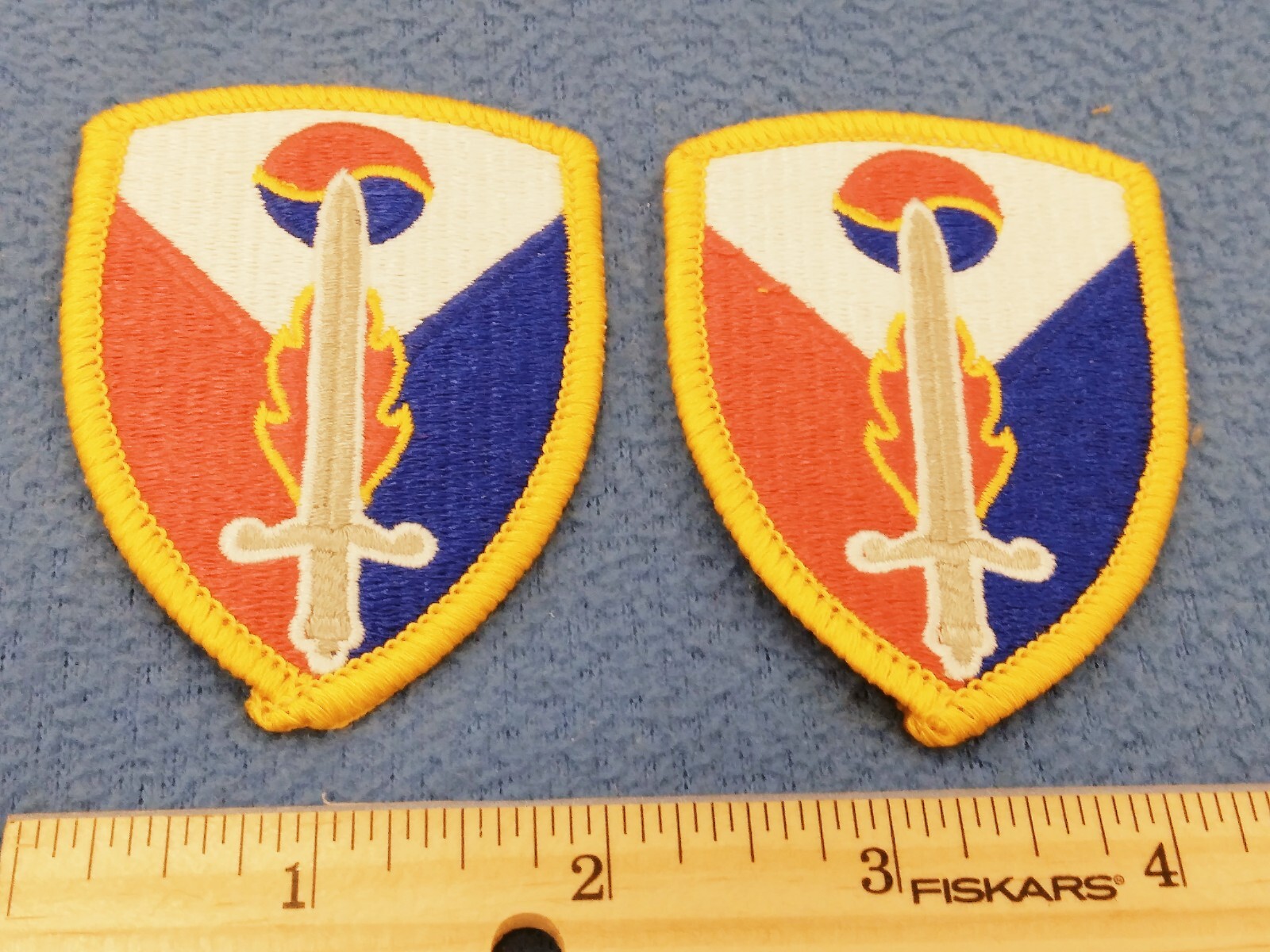 LOT OF 2 - U.S.ARMY 411th SUPPORT BRIGADE PATCHES - NEW | eBay