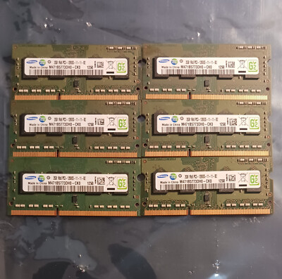 12GB DDR3 (6X2GB) RAM Samsung Laptop Memory | eBay