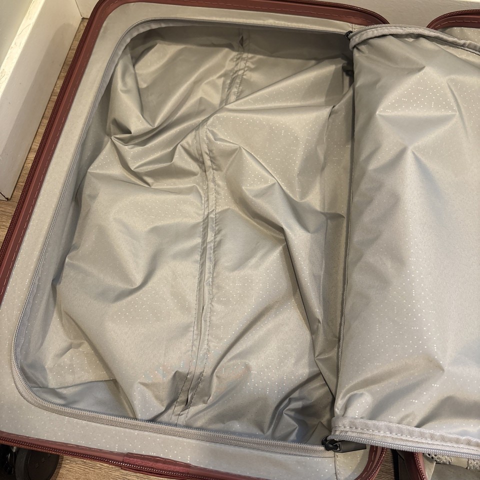 Monos Carry-On Pro 22in Luggage Terracotta w/ TSA lock & Laptop ...