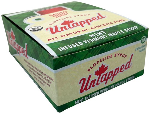 Maple Syrup Energy Gel - Untapped Mint Gel - Box of 20 - Gel ...