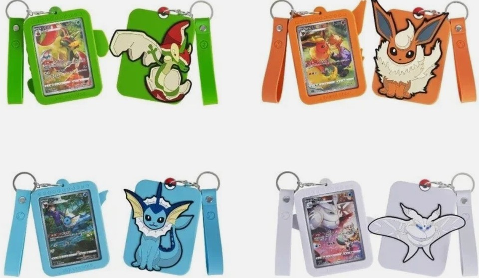 Pokemon TCG S-Chinese Eevee/Charizard/Gengar Card Display Frame Gift ...