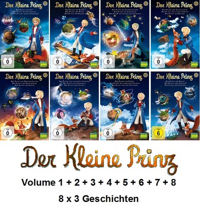 Der Kleine Prinz - Vol. 1 - 8, 8x3 Geschichten (KIKA | ARD | ZDF) DVD ...