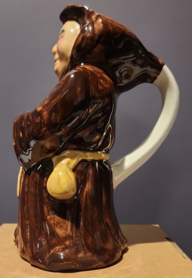 Roy Kirkham Friar Tuck Toby Character Pottery Jug Hand Painted | eBay