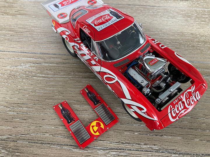 Danbury Mint Coca-Cola 1963 Corvette Pro Mod Die Cast Dragster | eBay