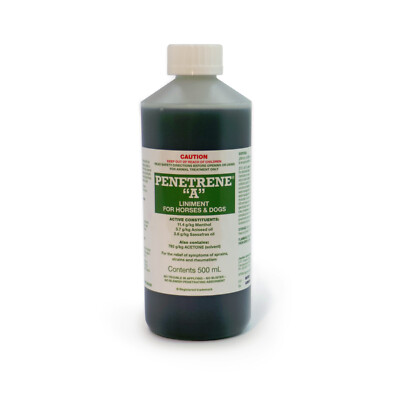 Penetrene 'A' Liniment 500mL - Muscle Relief for Dogs & Horses | eBay ...