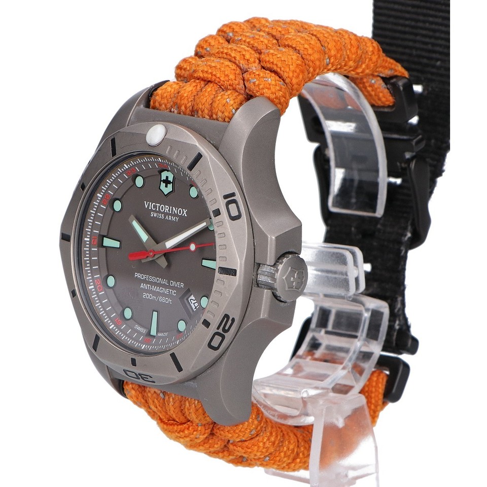 VICTORINOX INOX Professional Diver Titanium Mechanical Automatic ...