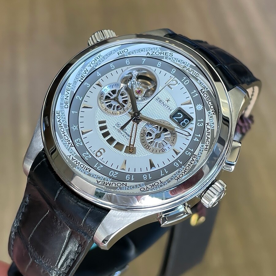 Zenith El Primero Chronograph Grande Class World-Timer Traveler ...