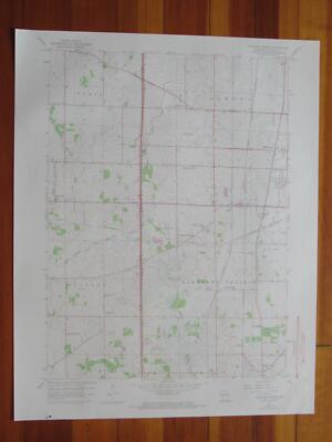 Pleasant Prairie Wisconsin 1972 Original Vintage USGS Topo Map | eBay