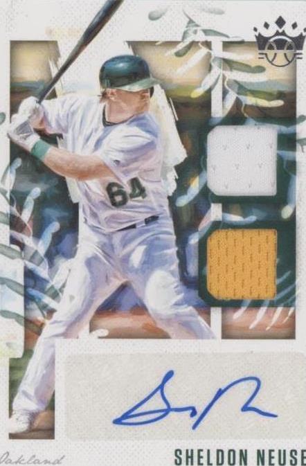 2020 Panini Diamond Kings - Dk Material Signatures Sheldon Neuse #DKMS ...