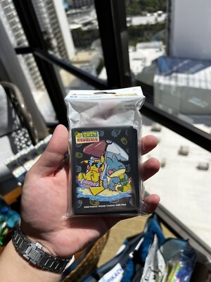 Pokemon 2024 World Championship Honolulu Munchlax & Pikachu Black Card ...