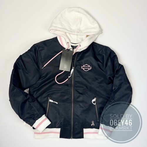 Harley-Davidson Women's Pink Label 3-in-1 Bomber Jacket Black 97419 ...
