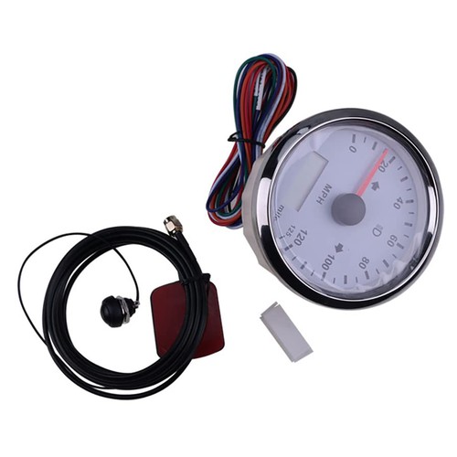 GPS Speedometer 125MPH Adjustable for Boat Car 3 3/8 12V 24V with ...