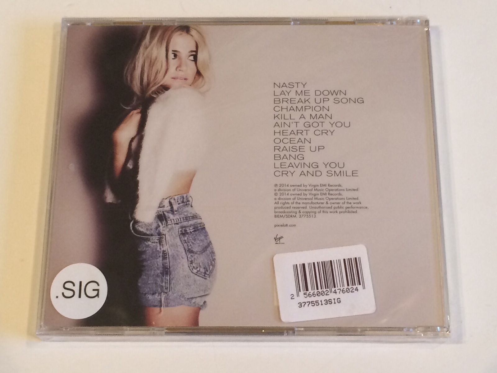 PERSONALLY SIGNED/AUTOGRAPHED PIXIE LOTT SELF TITLED PIXIE LOTT CD ...