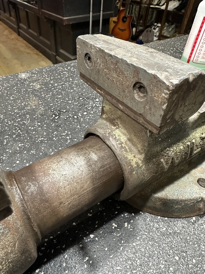 VINTAGE WILTON 101157 BULLET ANVIL VISE MACHINIST BLACKSMITH 4” JAWS ...