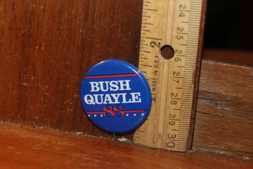 Vintage 1988 Bush Quayle 88 Pin Pinback Button | eBay