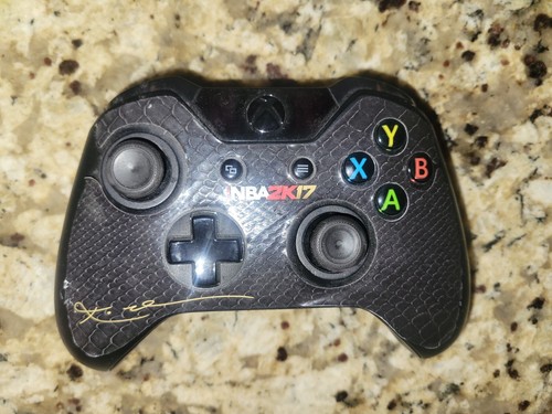Microsoft Xbox One Wireless Controller Black Model 1537 NBA 2K17 | eBay