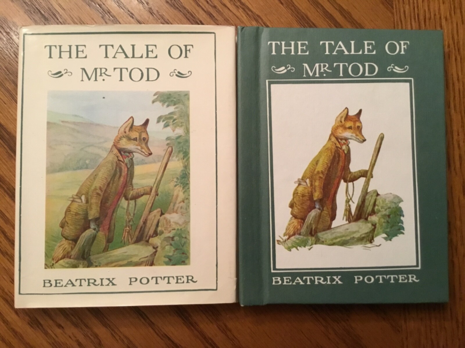VG1960s Vintage Edition Hardcover DJ Tale Mr Tod Fox Beatrix Potter ...