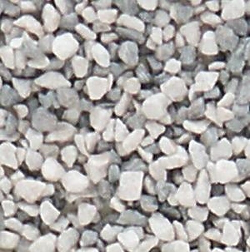 Woodland Ballast - Coarse (Gray Blend) 32 oz - Model Railroad Ballast ...