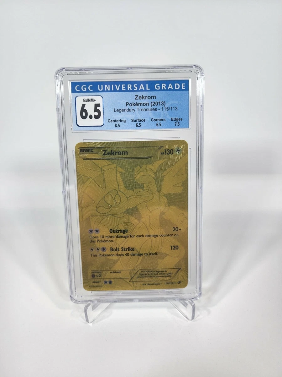 Pokemon Legendary Zekrom Card