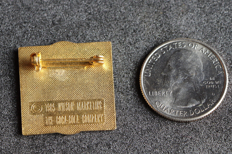 1985 Coca-Cola 1895 Original Coke Dispenser Pin | eBay