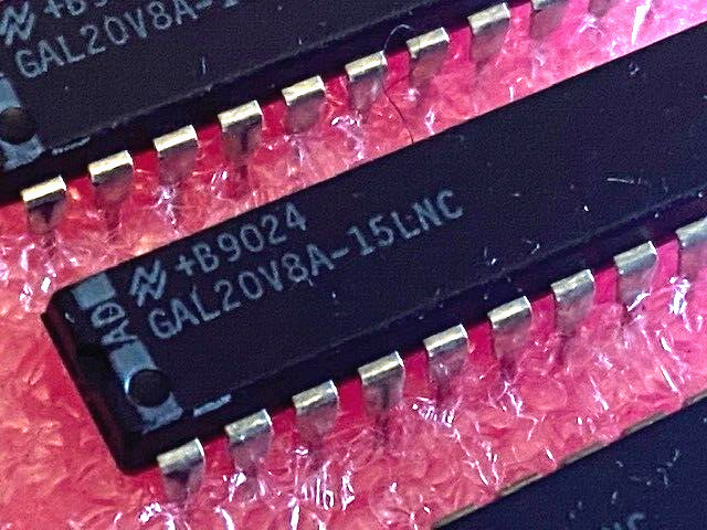 5pcs GAL20V8A-15LNC NSC EE PLD Programmable Array Logic 15NS 24PIN PDIP ...